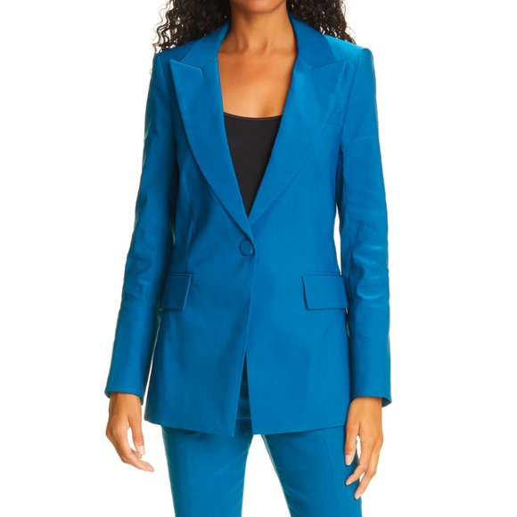 Veronica Beard | Jackets & Coats | Veronica Beard Cerulean Long Lean ...